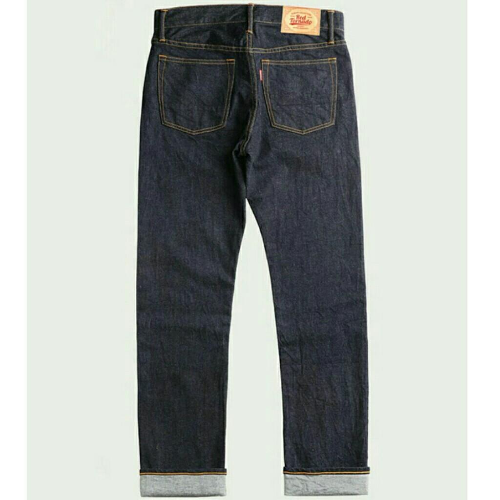 Red Tornado by Redwind 12oz GT Slim Straight Selvedge Jeans, Men's ...