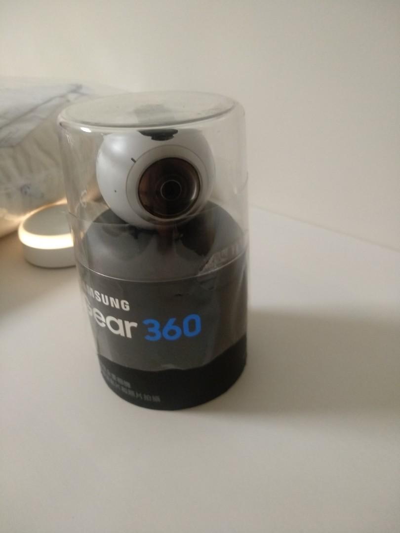 Samsung Gear 360度 球形 環景 全景 VR 攝影機 相機, 相機攝影, 攝影機在旋轉拍賣