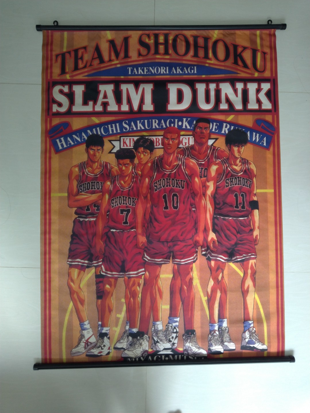 Slam Dunk fabric wall scroll poster, Everything Else on Carousell