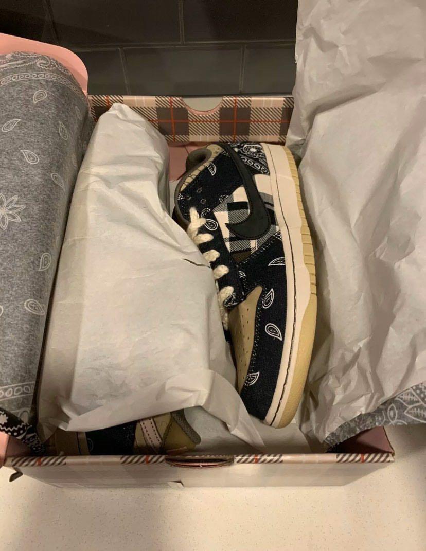 —STEALLL—Travis Scott sb Dunk Low SPECIAL BOX, Men's Fashion, Footwear ...