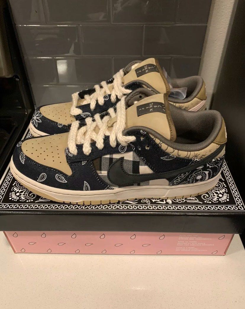 —STEALLL—Travis Scott sb Dunk Low SPECIAL BOX, Men's Fashion, Footwear ...