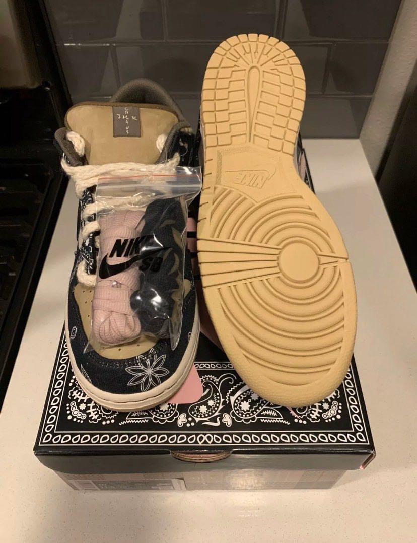—STEALLL—Travis Scott sb Dunk Low SPECIAL BOX, Men's Fashion, Footwear ...