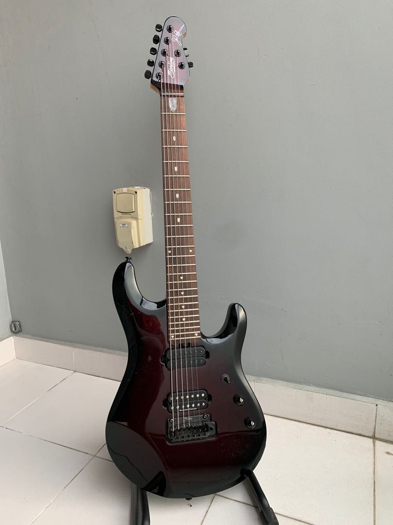 Sterling by Music Man JP70 7-String guitar with upgrades, Hobbies ...
