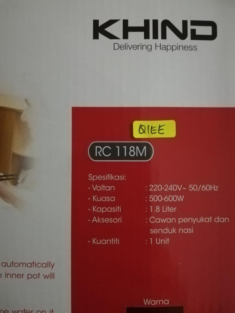 Two tier Rice cooker, TV & Home Appliances, Kitchen Appliances, Cookers ...