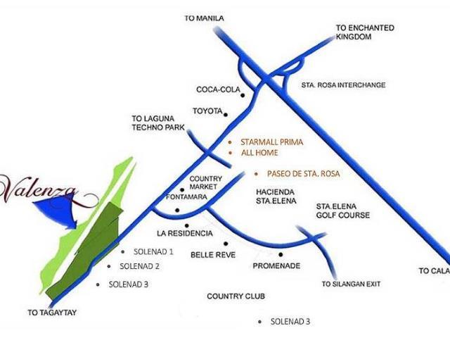 Valenza Crown Asia 5 Bedroom House & Lot In Sta. Rosa Laguna across So ...