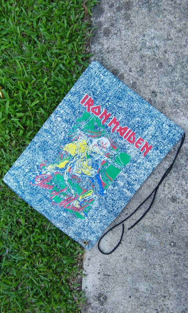 Vintage Iron Maiden Bag, Men's Fashion, Bags, Backpacks on Carousell