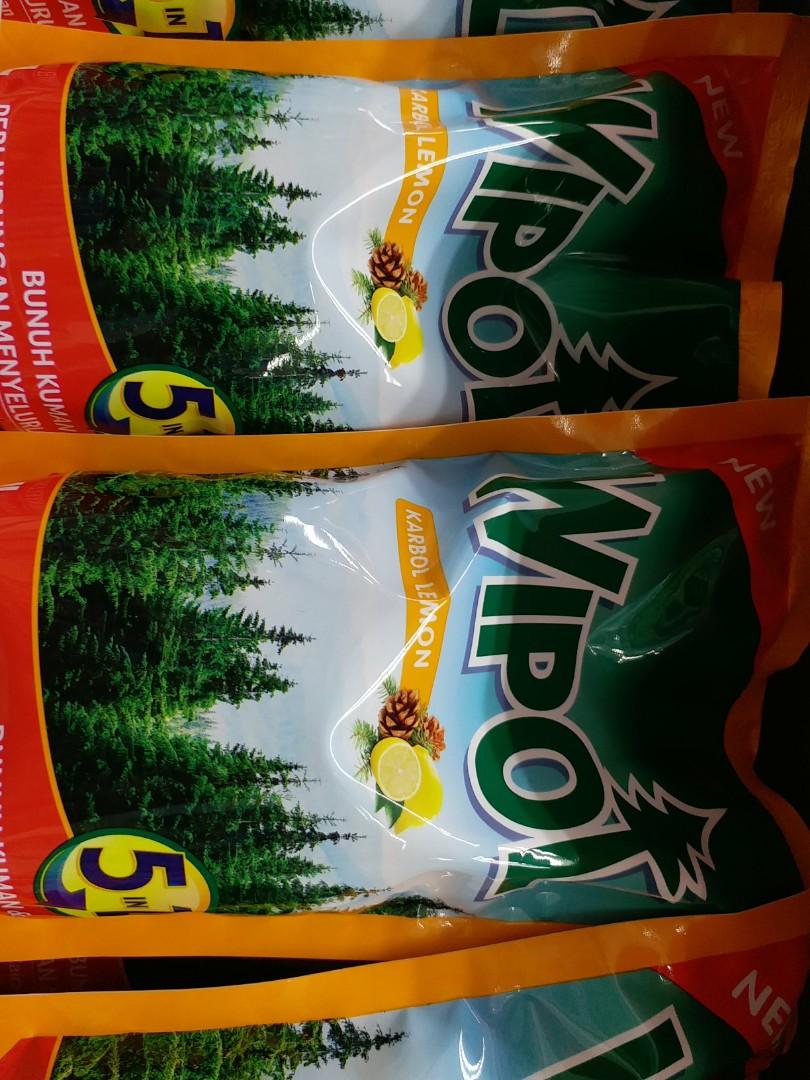 Wipol Karbol Lemon / Pine 780 ml Refill Ready Stock, Barang Yang Dicari di Carousell