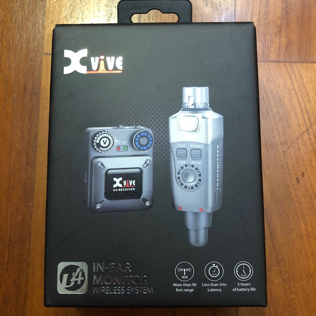 Xvive U4 In-Ear Monitor Wireless System (NEW), Audio, Headphones & Headsets on Carousell