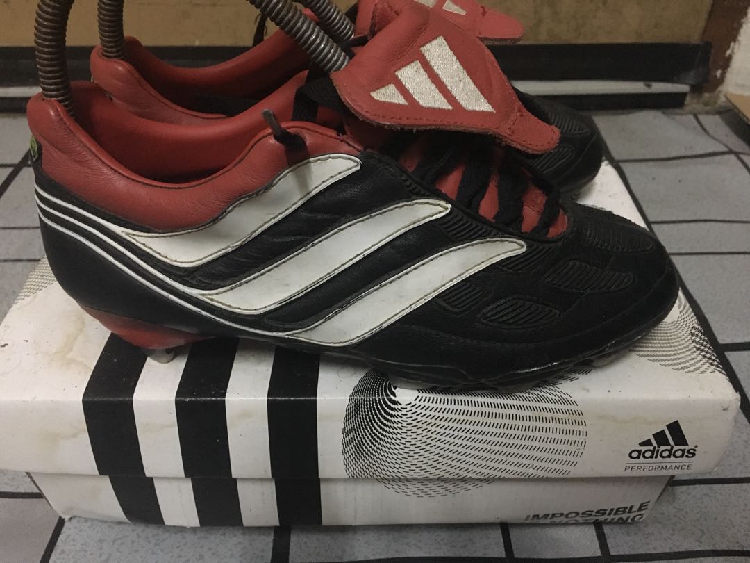 ADIDAS PREDATOR PRECISION ZIDANE BECKHAM FIRST GRED KANGGARO LEATHER ...