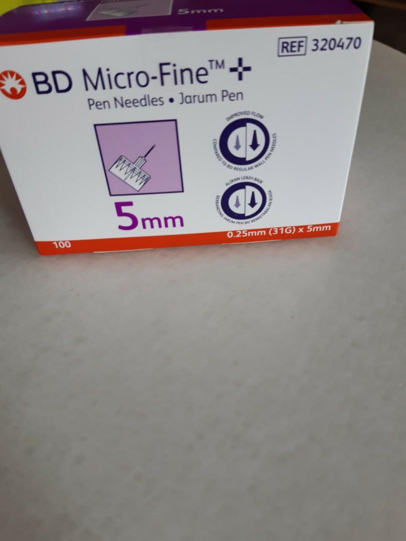 BD Micro -Fine Pen needles. Jarum Pen, Everything Else on Carousell