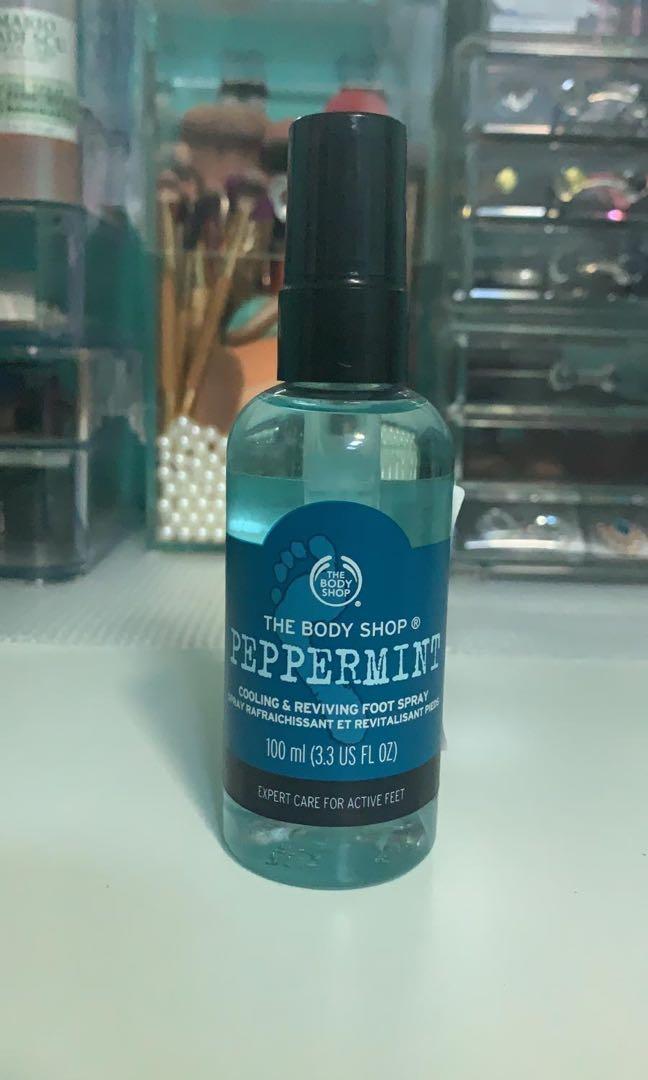 Bodyshop Peppermint Footspray, Beauty & Personal Care, Foot Care on ...