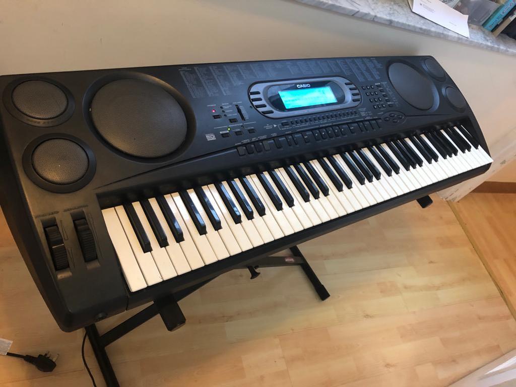 Casio 電子琴 wk-1600, 興趣及遊戲, 音樂、樂器 & 配件, 樂器 - Carousell