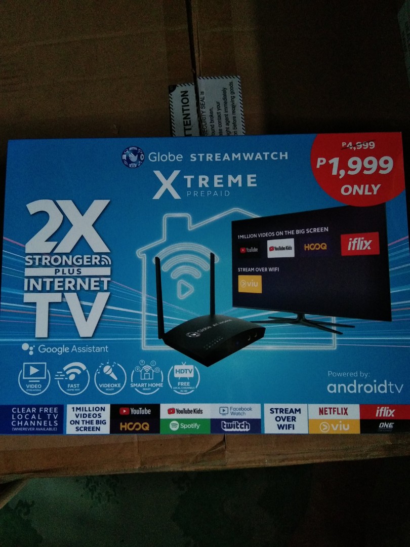 Globe xtreme home prepaid wifi, TV & Home Appliances, TV ...