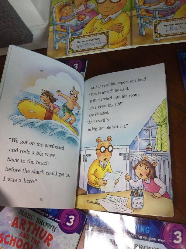 Step into reading 3 x 8 - Arthur’s Reading trick, Arthur Tricks the ...