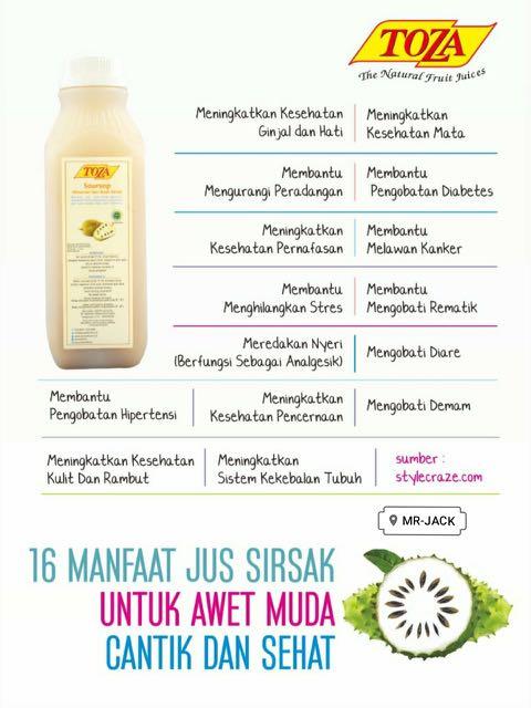 Toza juice juice enak, Makanan & Minuman, Makanan Instan di Carousell