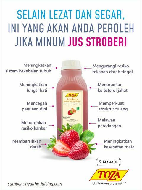 Toza juice juice enak, Makanan & Minuman, Makanan Instan di Carousell