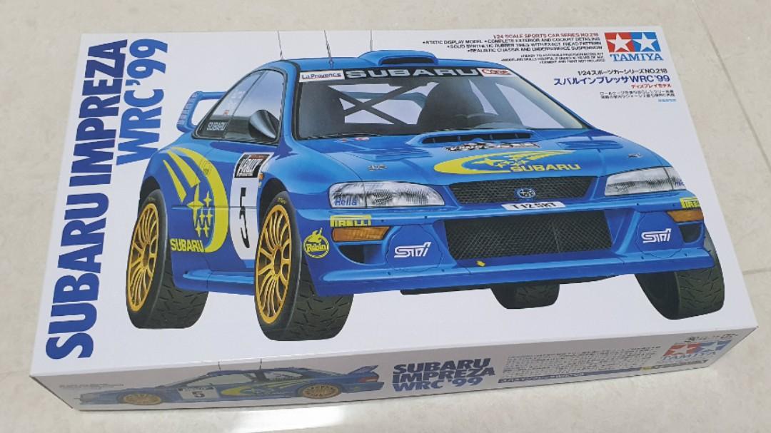 1/24 Tamiya Subaru Impreza WRC '99, Hobbies & Toys, Toys & Games on ...