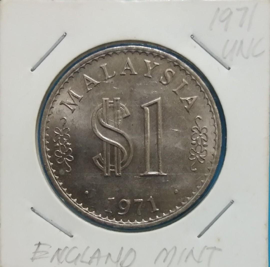 1971 syiling satu ringgit, Hobbies & Toys, Collectibles & Memorabilia ...