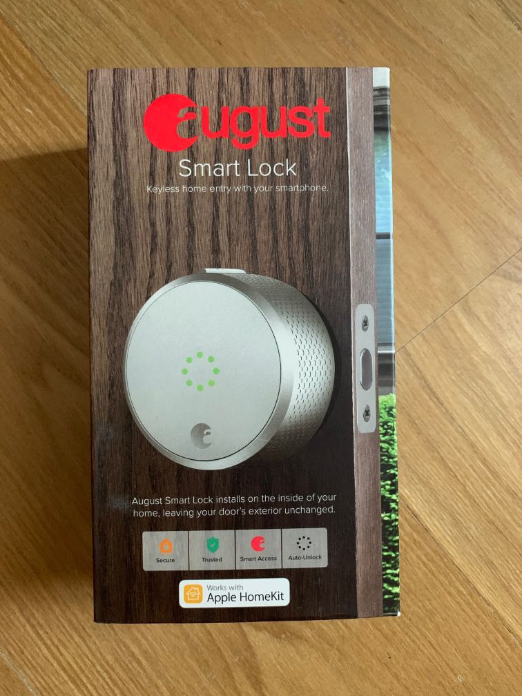 August Smart Lock, Furniture & Home Living, Security & Locks, Locks ...