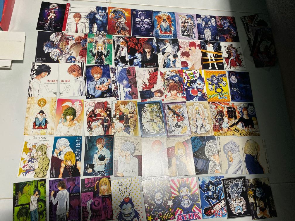 Death note base set complete set of 54 konami, Toys & Games, Others on ...