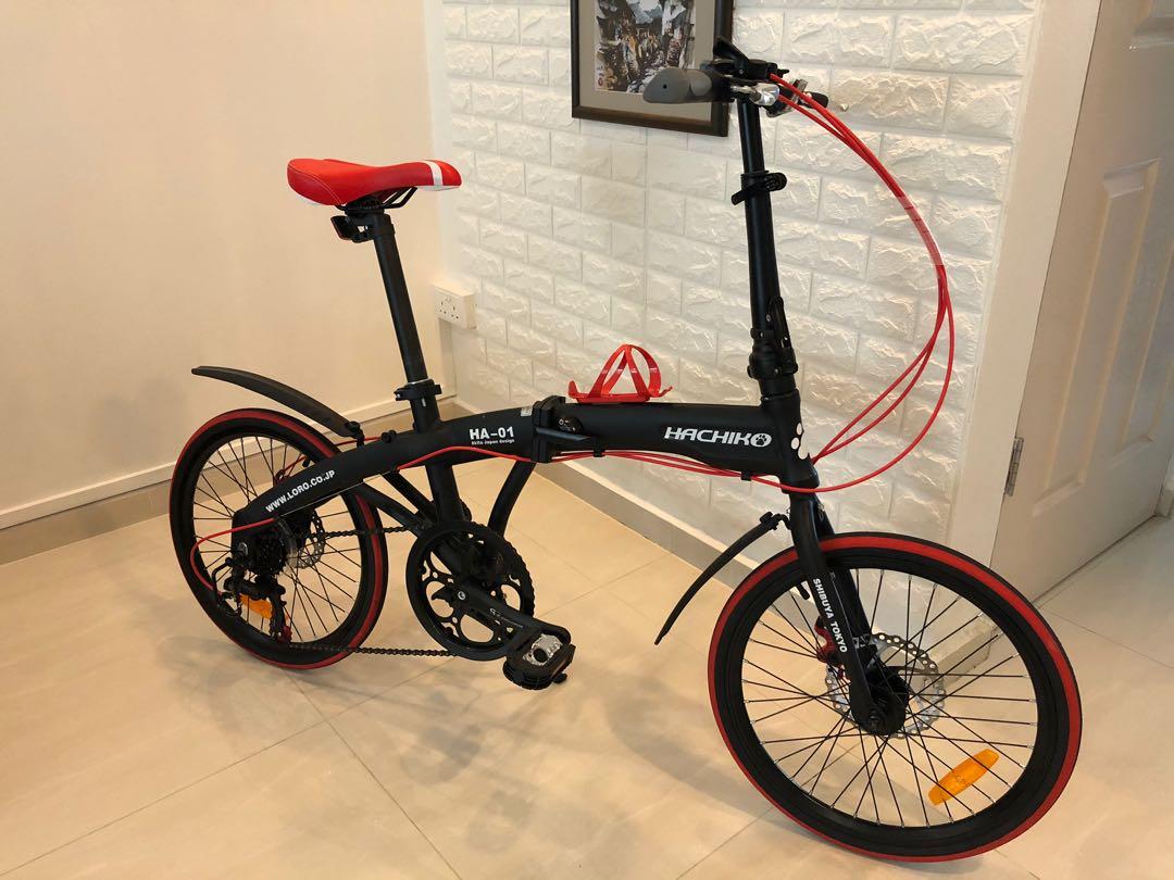 Hachiko HA-01 Foldable Bike, Sports Equipment, Bicycles & Parts, Bicycles on Carousell