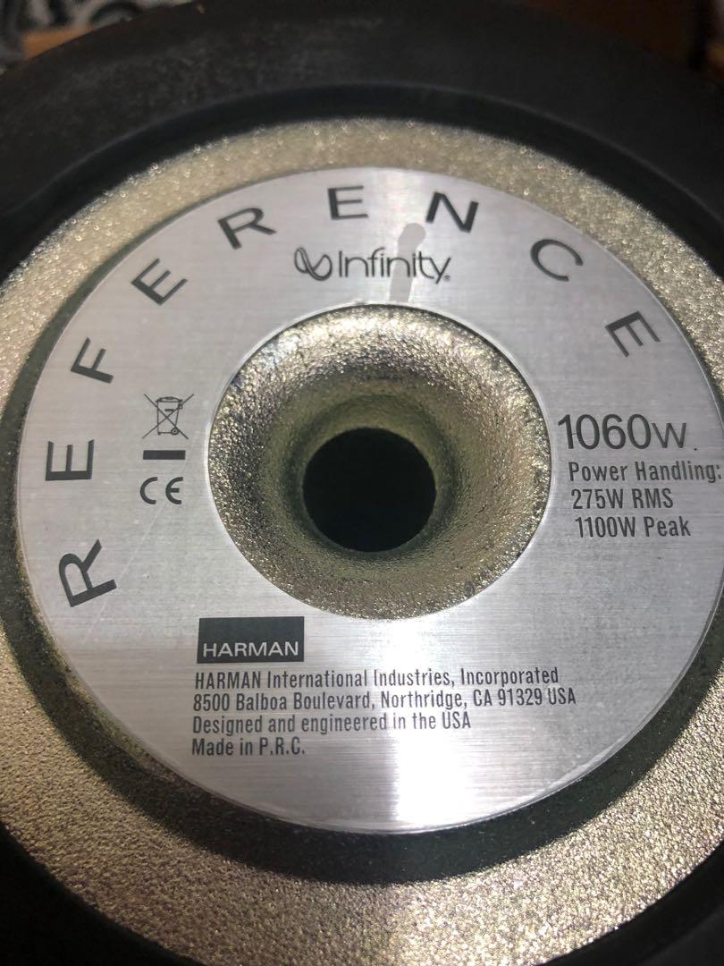 Infinity 10 Inch Car fashionable Subwoofers