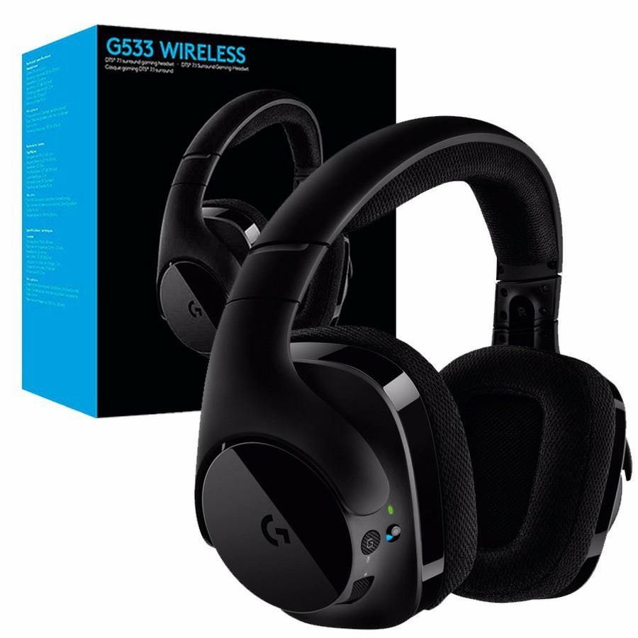 Logitech G533 Wireless Gaming Headphones, Audio, Headphones & Headsets ...
