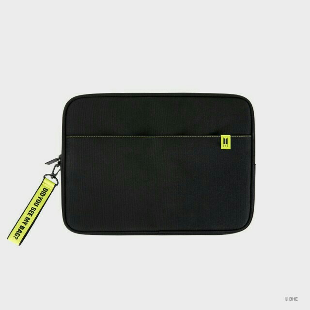 mic drop multi flat pouch 13 inches bts bighit official merch preorder ...