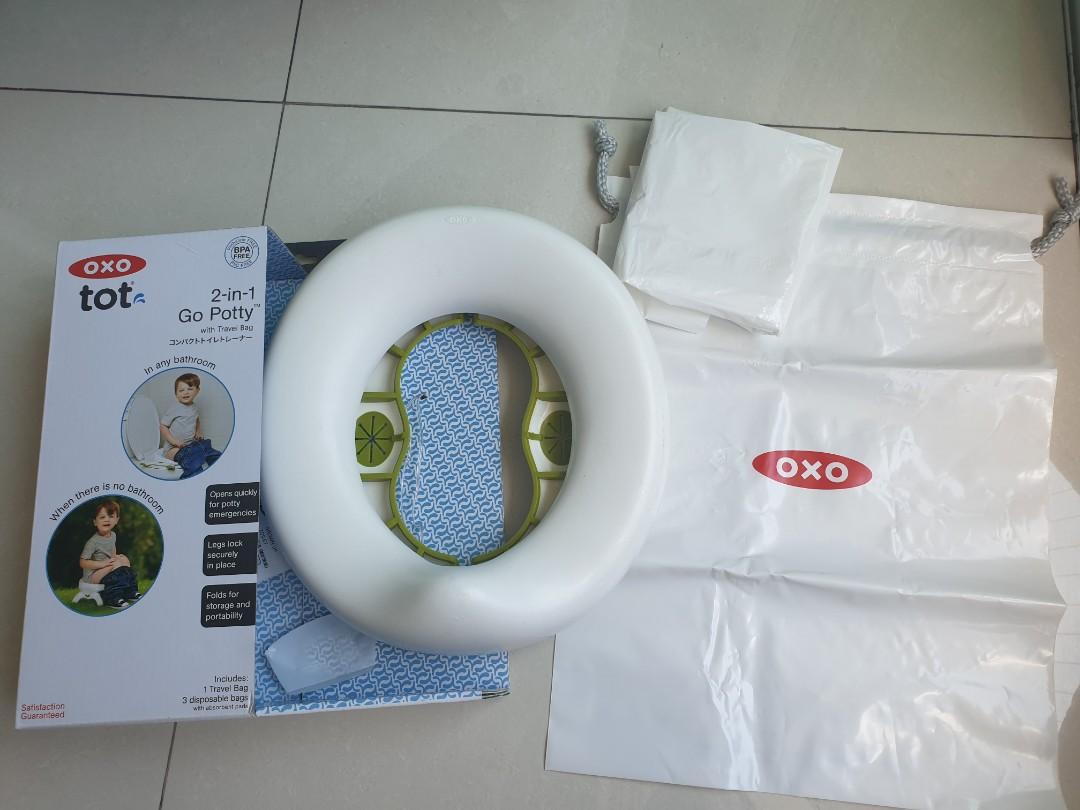 oxo tot 2 in 1 Go Potty with travel Bag, Babies & Kids, Infant Playtime on Carousell