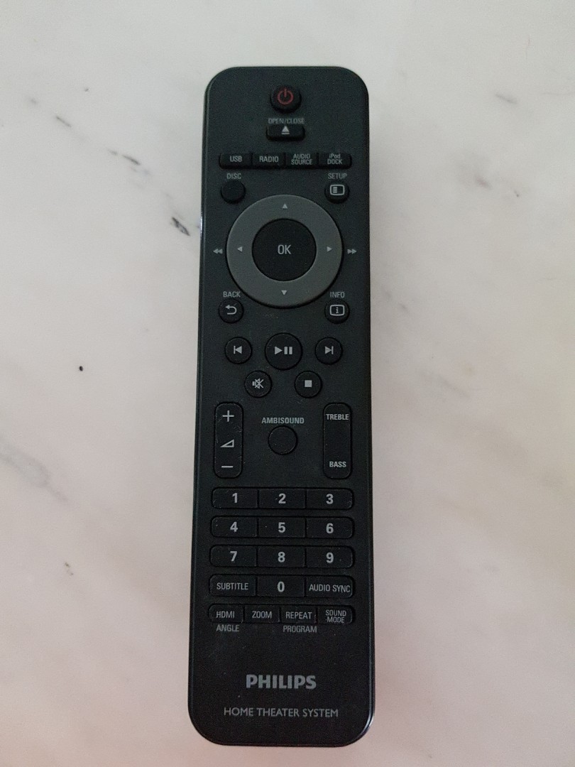 Philips Soundbar remote control, Audio, Soundbars, Speakers ...