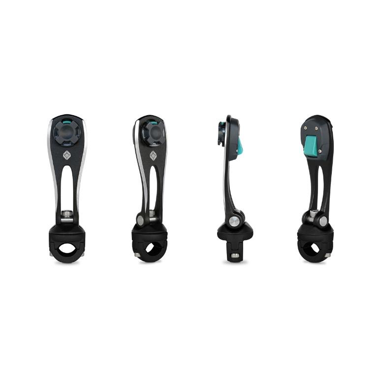 X-GUARD Motorcycle Small Tube Mount with Reservoir Cap Adapter for ...