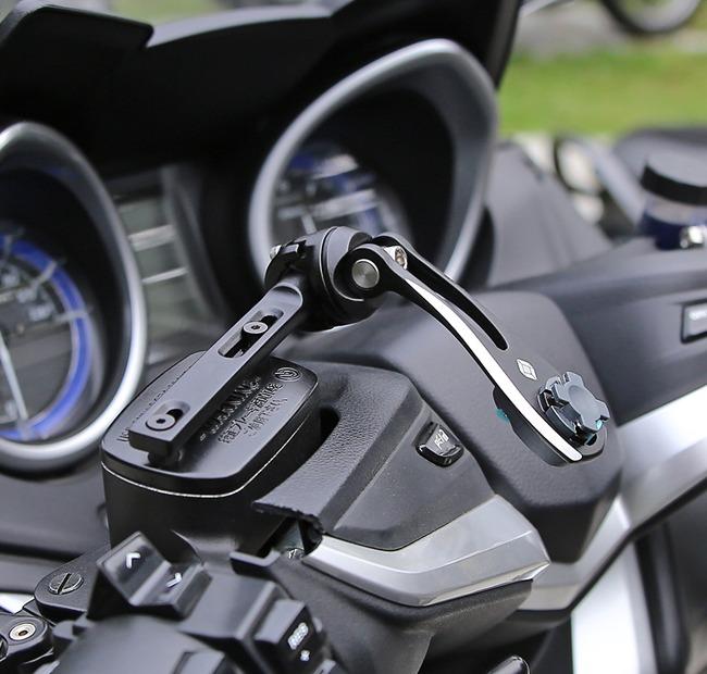 X-GUARD Motorcycle Small Tube Mount with Reservoir Cap Adapter for ...