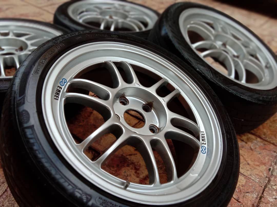 Rim Enkei RPF1 17x7.5jj 5x114, Auto Accessories on Carousell