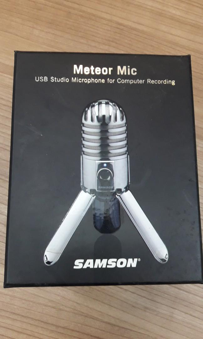 Samson Meteor Mic, Musik & Media, Alat di Carousell