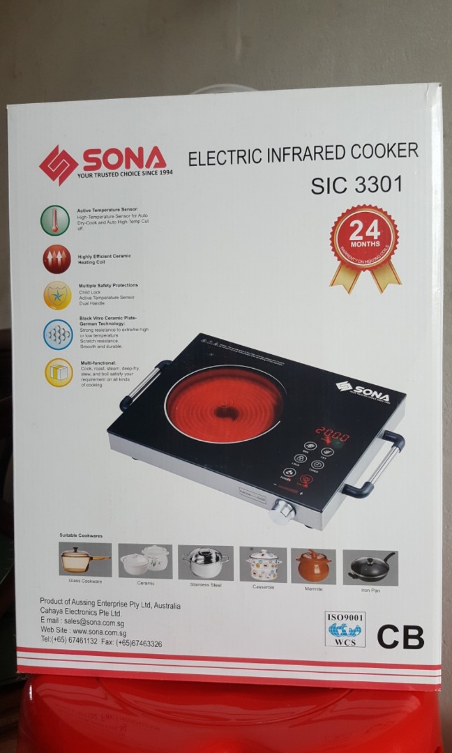 Sona Infrared Cooker, TV & Home Appliances, Kitchen Appliances, Cookers on Carousell