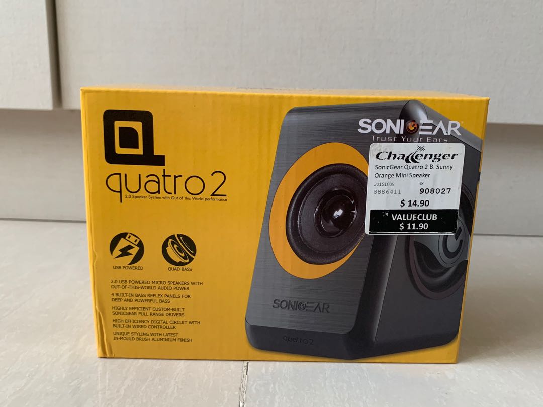 Sonicgear quatro2, Audio, Soundbars, Speakers & Amplifiers on Carousell