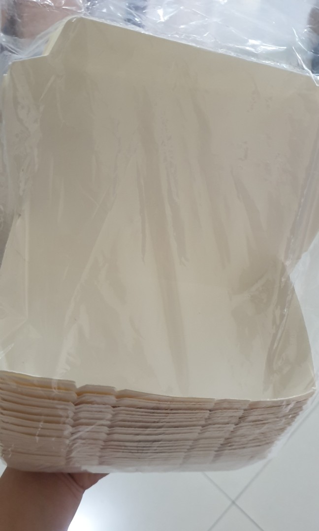 Spaghetti Paper Food Box, Food & Drinks, Local Eats on Carousell