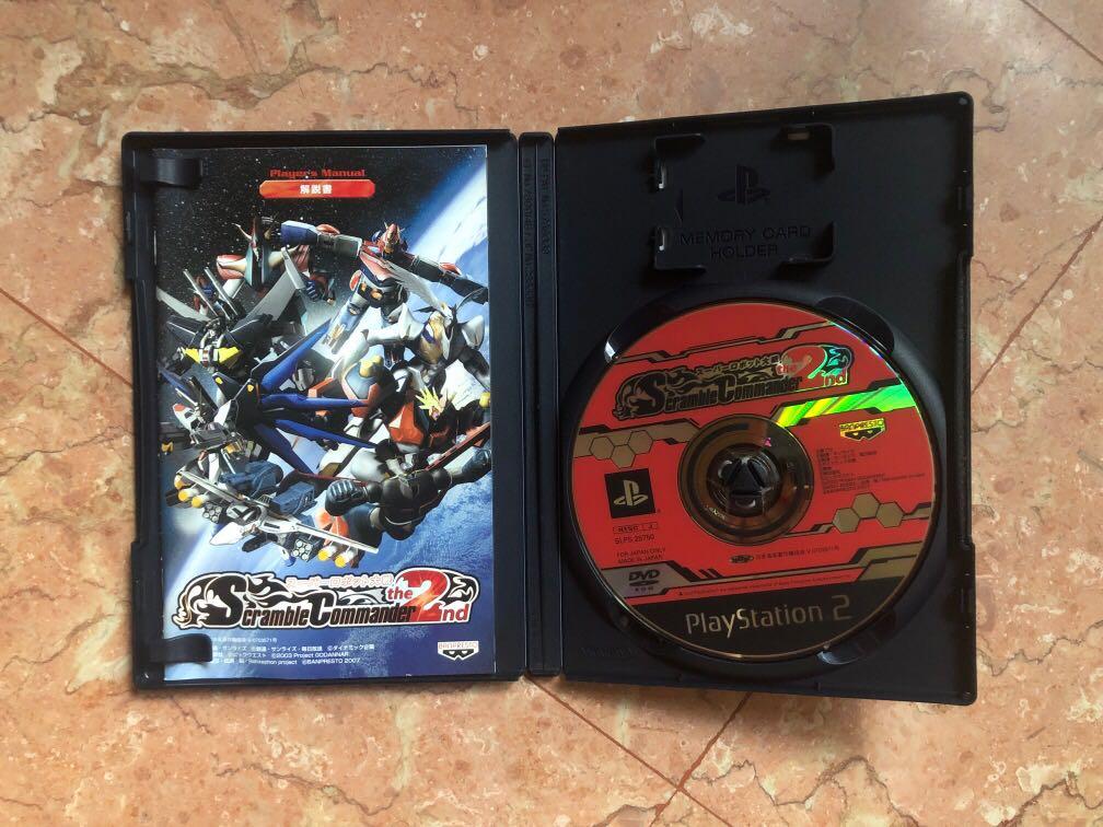 Super Robot Wars Scramble Commander the 2nd PlayStation 2, Video Gaming ...
