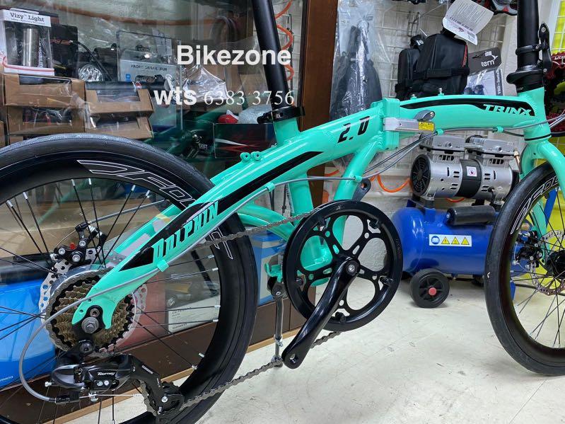 Trinx Dolphin 2.0 鋁合金 (451) 8speed 摺疊單車 Folding Bike 2020, 運動產品, 單車及配件 ...