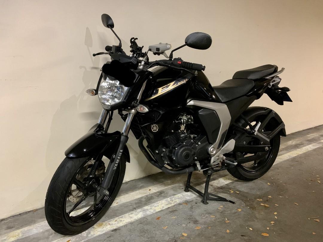 Yamaha FZN150 V2, Motorcycles, Motorcycles for Sale, Class 2B on Carousell