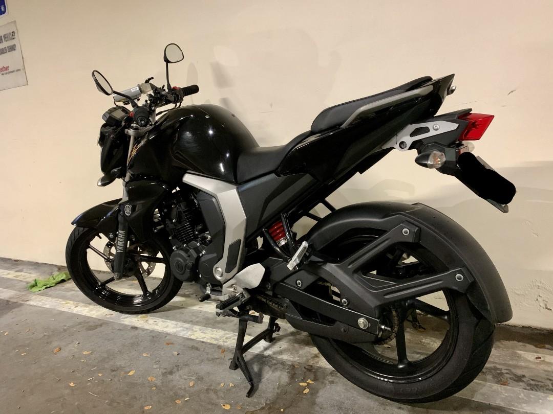 Yamaha FZN150 V2, Motorcycles, Motorcycles for Sale, Class 2B on Carousell