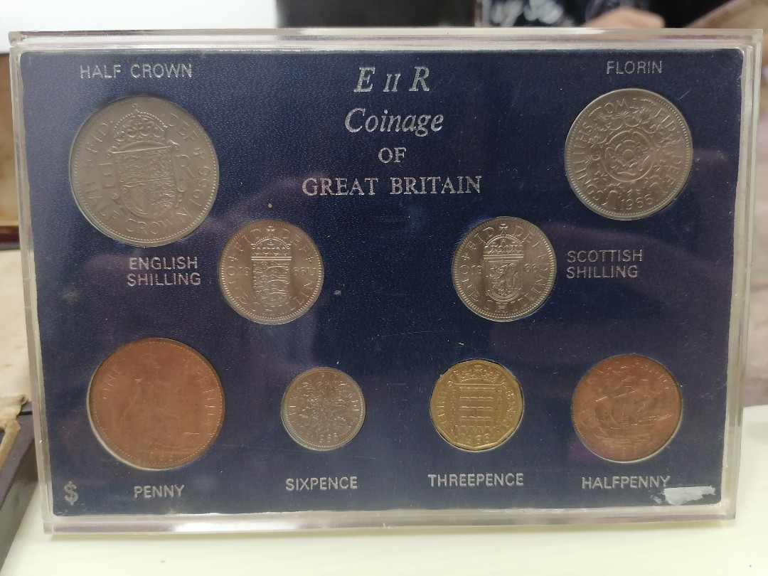 1966 England Complete Coin Set, Hobbies & Toys, Collectibles ...