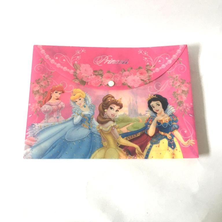 2 A4 Size Disney Princess files folders pack, Hobbies & Toys ...