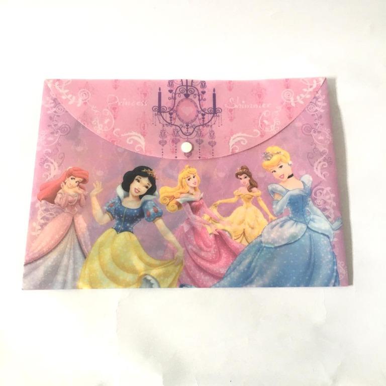 2 A4 Size Disney Princess files folders pack, Hobbies & Toys ...