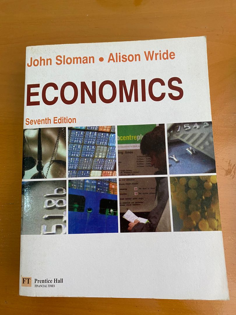Economics textbook (John Sloman and Alice Wride), Books & Stationery ...