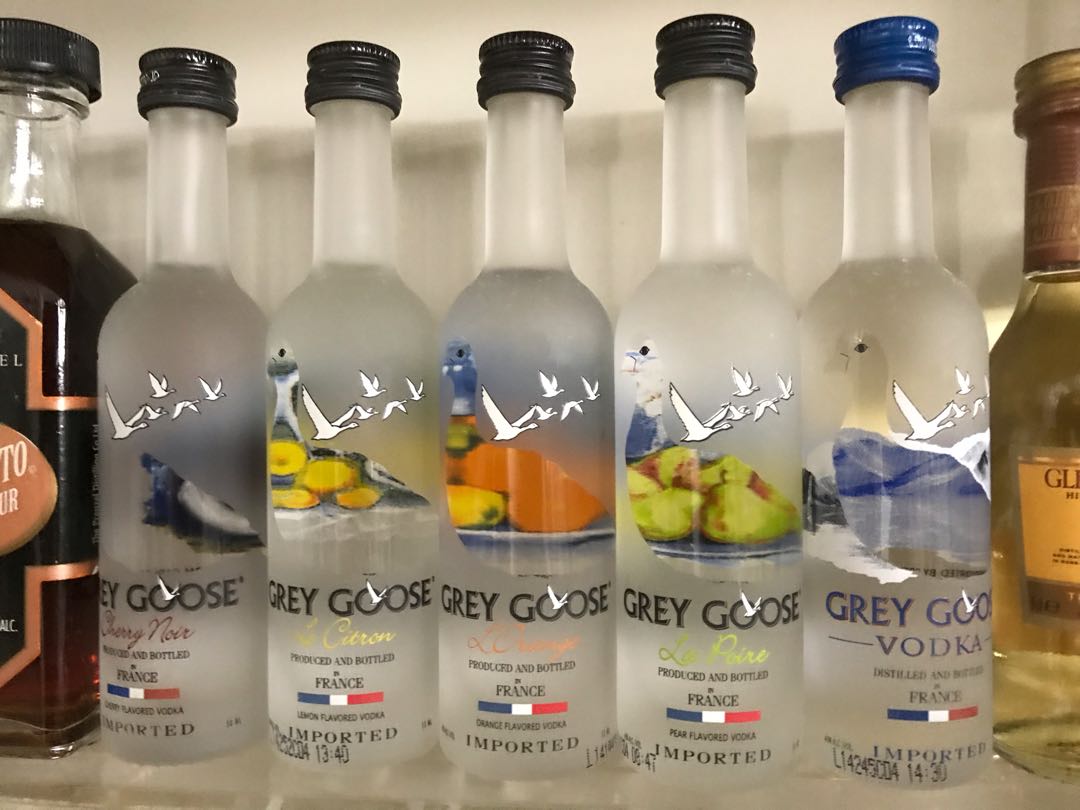 Grey Goose Vodka Miniature, Everything Else on Carousell