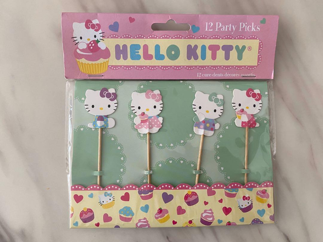 Hello Kitty party picks, Furniture & Home Living, Kitchenware ...