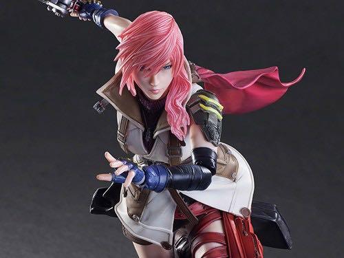 Lightning Returns:Final Fantasy XIII Play Arts Kai Lightning Figure NEW ...