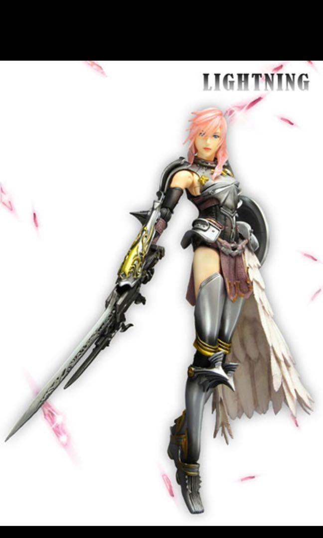 Lightning Returns:Final Fantasy XIII Play Arts Kai Lightning Figure NEW ...