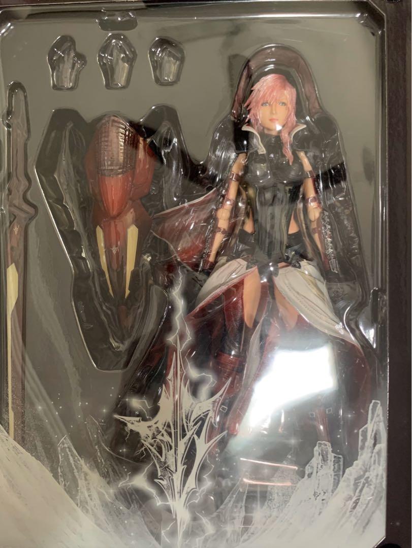 Lightning Returns:Final Fantasy XIII Play Arts Kai Lightning Figure NEW ...